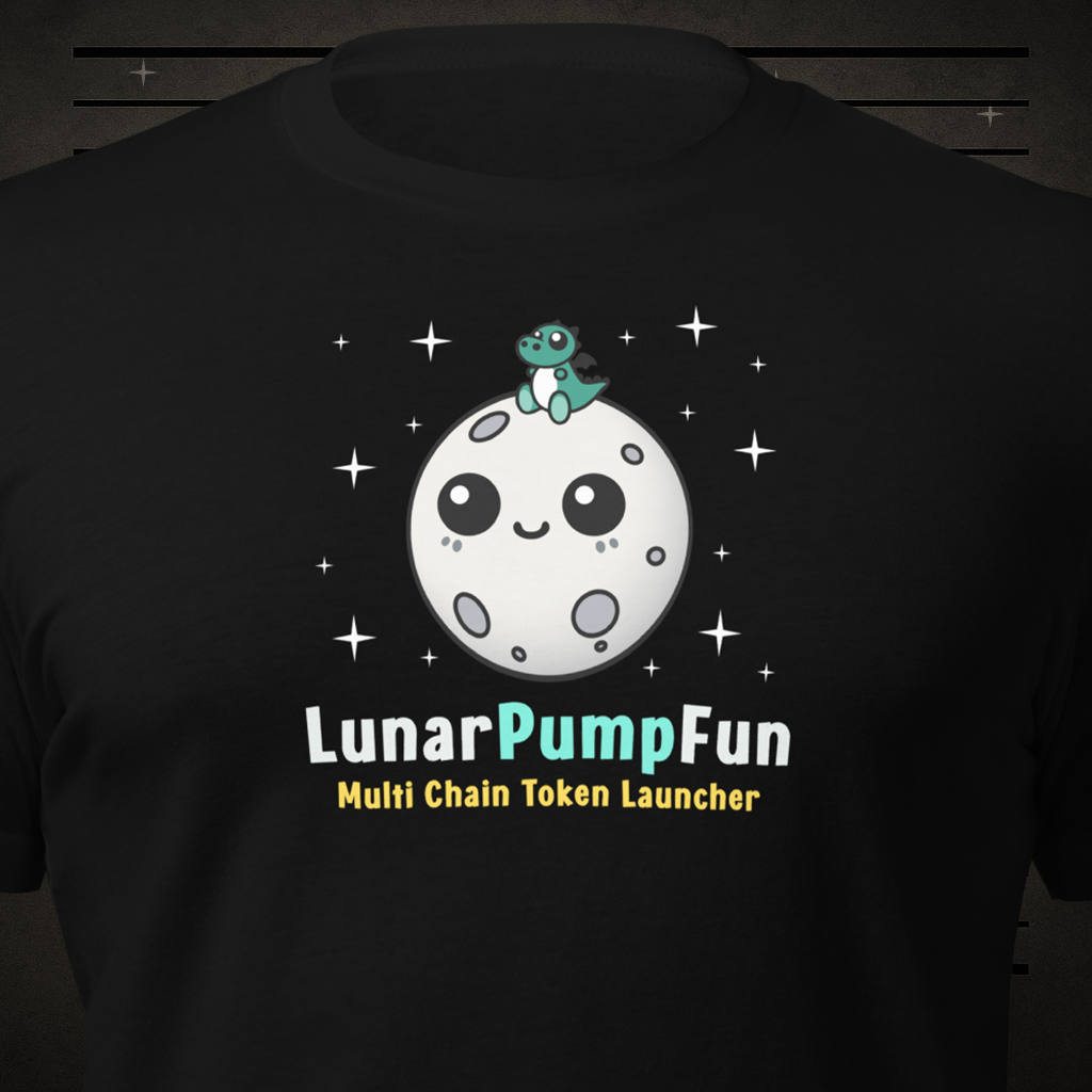 Lunar Pump Full Logo - Unisex t-shirt – Infinaeon